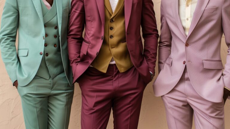 Colorful Suits How To Choose The Right Shade
